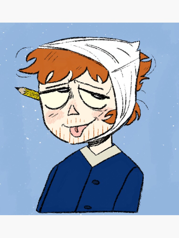 "Chibi Clone High Van Gogh" Sticker for Sale by plantsarerad | Redbubble