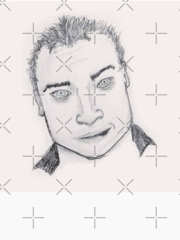 "Brendan Fraser Sad Face Crying Drawing" T-shirt for Sale by ...