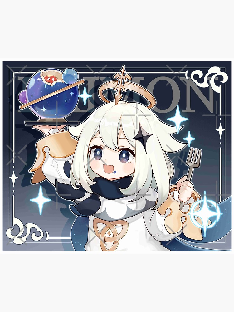 "Paimon Genshin Impact" Sticker for Sale by Brianconnor | Redbubble