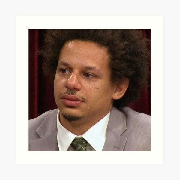"Eric Andre Single Tear" Art Print by ashholms | Redbubble