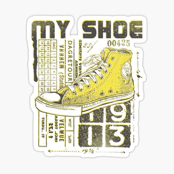 "The keds" Sticker for Sale by Fozy-Shop-Tees | Redbubble