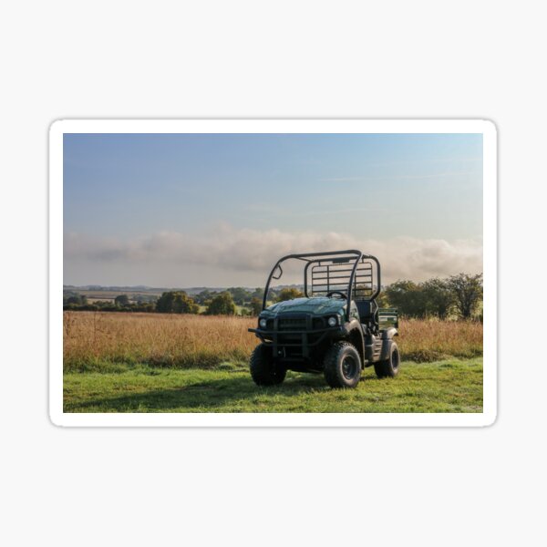 "Kawasaki Mule" Sticker by AgriPhotoUK | Redbubble