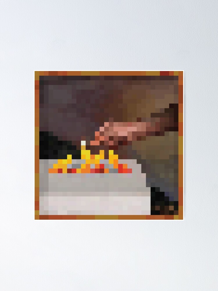 "Minecraft Painting Match" Poster for Sale by Saikishop | Redbubble