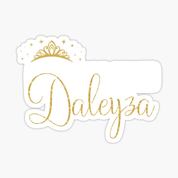 Pegatina for Sale con la obra «Diseño personalizado de Queens Are Named ...