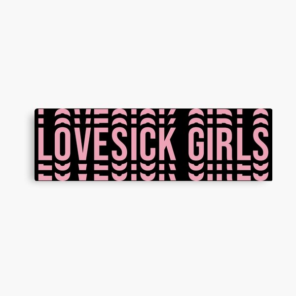 "Lovesick girls song Blackpink logo Blackpink Jisoo Jennie Rosé Lisa ...