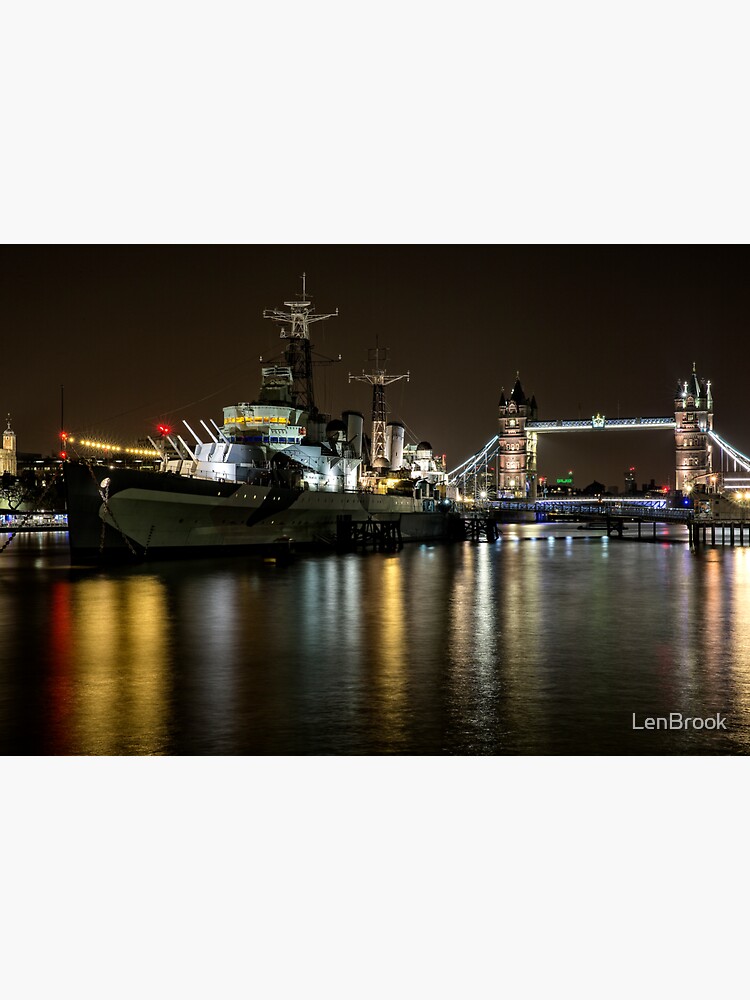 "HMS Belfast" Sticker by LenBrook | Redbubble