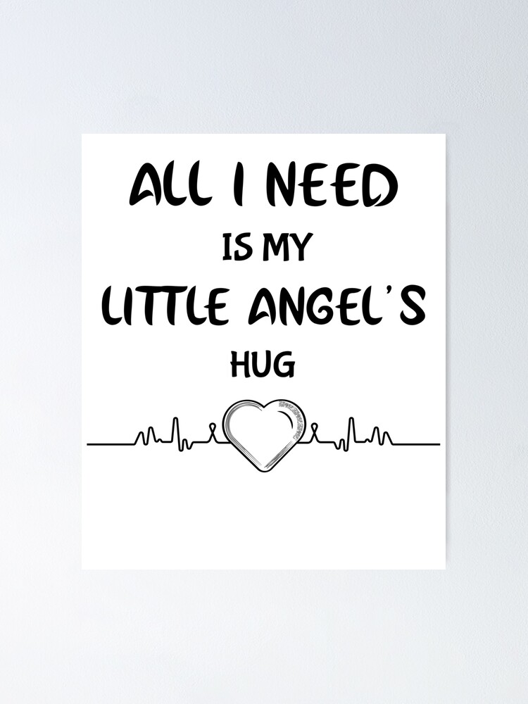 "Daughter's Hug" Poster for Sale by SpooTeeDesign | Redbubble