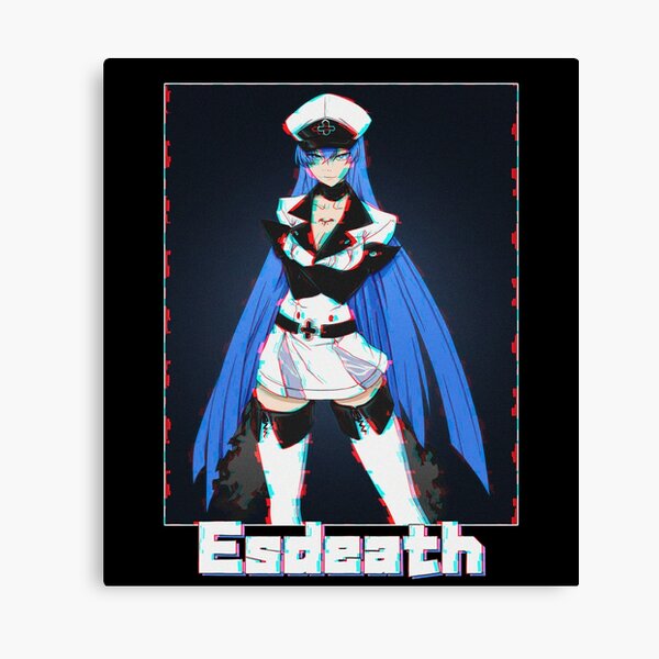Esdeath Canvas Prints | Redbubble