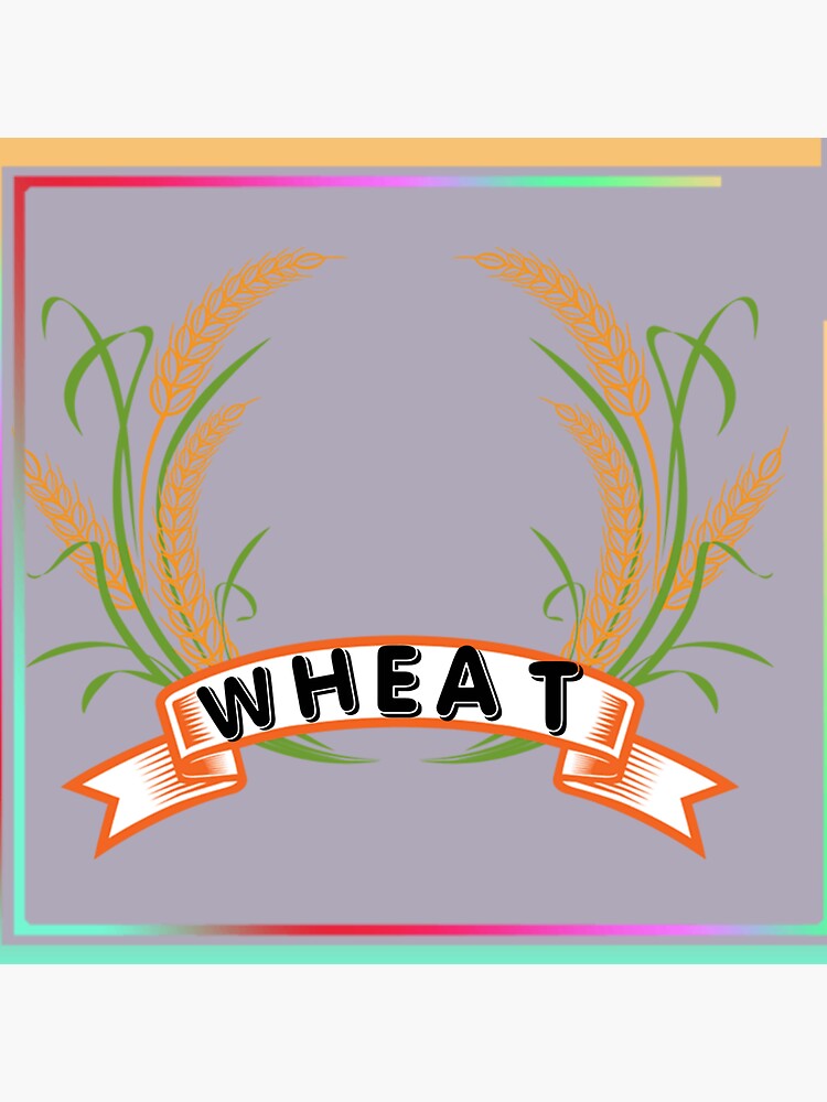 "Wheat" Sticker by Rajwardhan555 | Redbubble