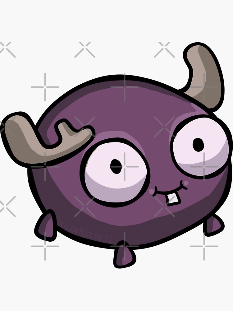"Mini Moose Invader Zim" Sticker for Sale by YuzuHitsuji | Redbubble