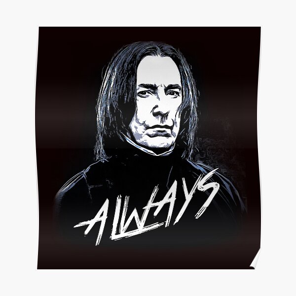 "Alan Rickman" Poster by kemin20 | Redbubble