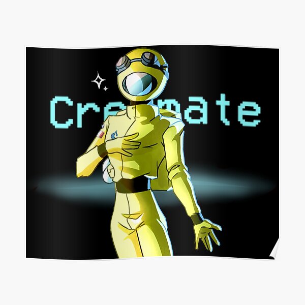 Yellow Crewmate Posters | Redbubble