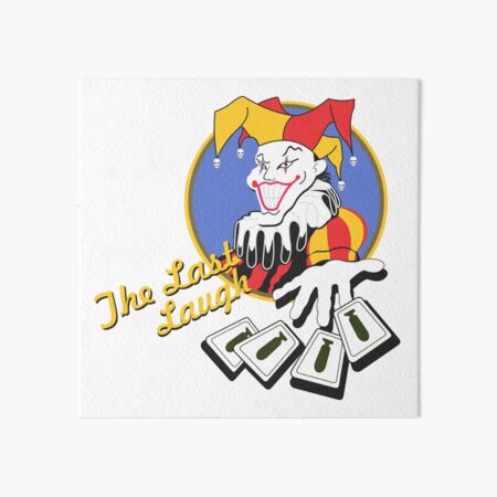 "Rockwell B-1 Lancer - Nose Art The Last Laugh- Clean Style" Art Board ...