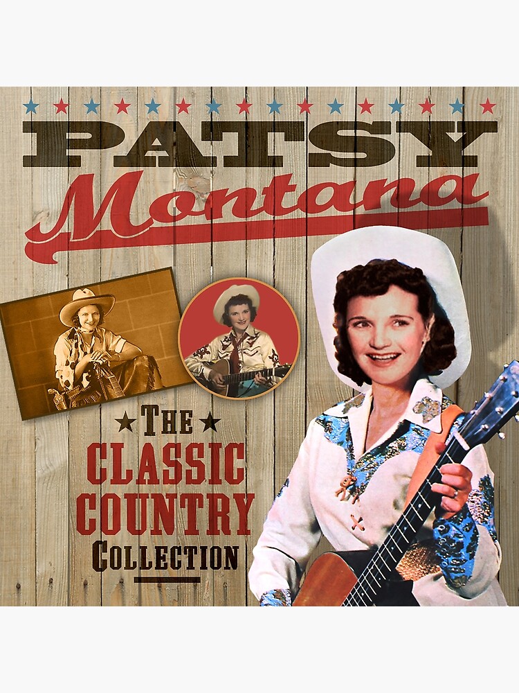 "Patsy Montana - The Classic Country Collection" Poster by TIGERDAVER ...