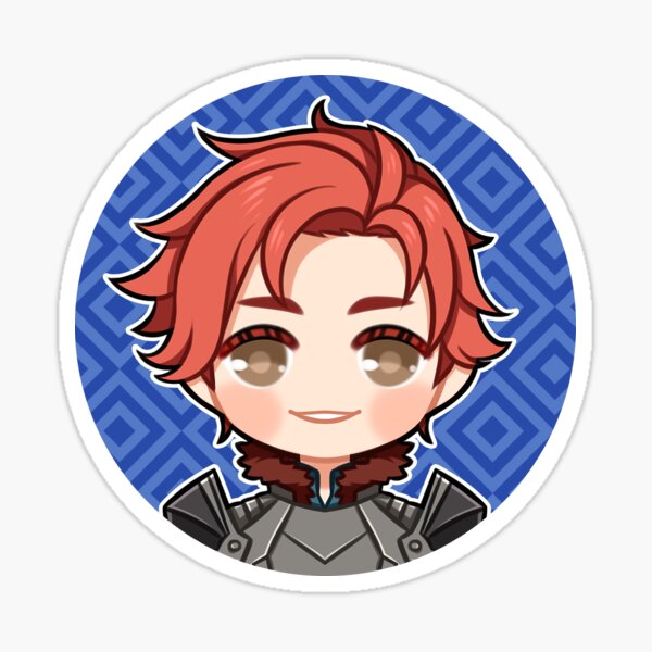 "FE3H Sylvain" Sticker by nekoniki | Redbubble