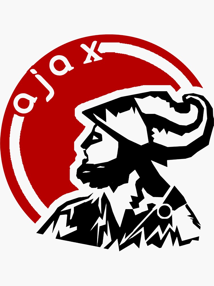 "AJA XXX FANART VOETBAL" Sticker for Sale by tim891 | Redbubble