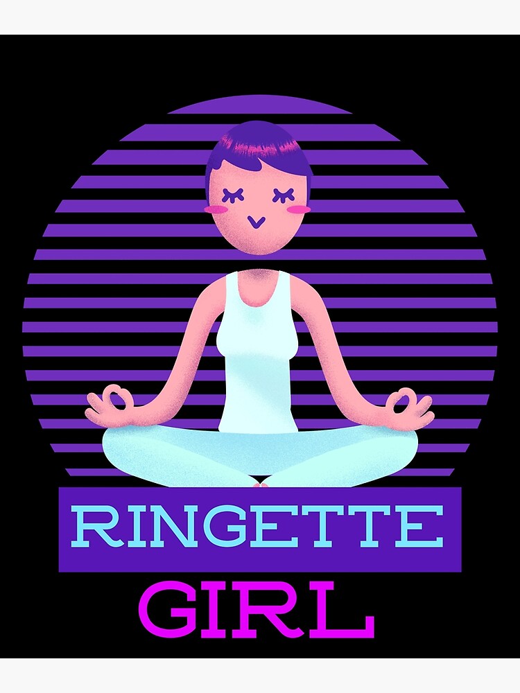 Ringette Girl Zen Premium Matte Vertical Poster sold by Eric Mueller ...