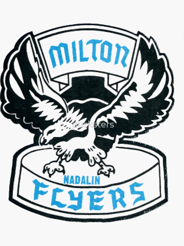 "Milton Flyers Hockey" Sticker by pucksters | Redbubble