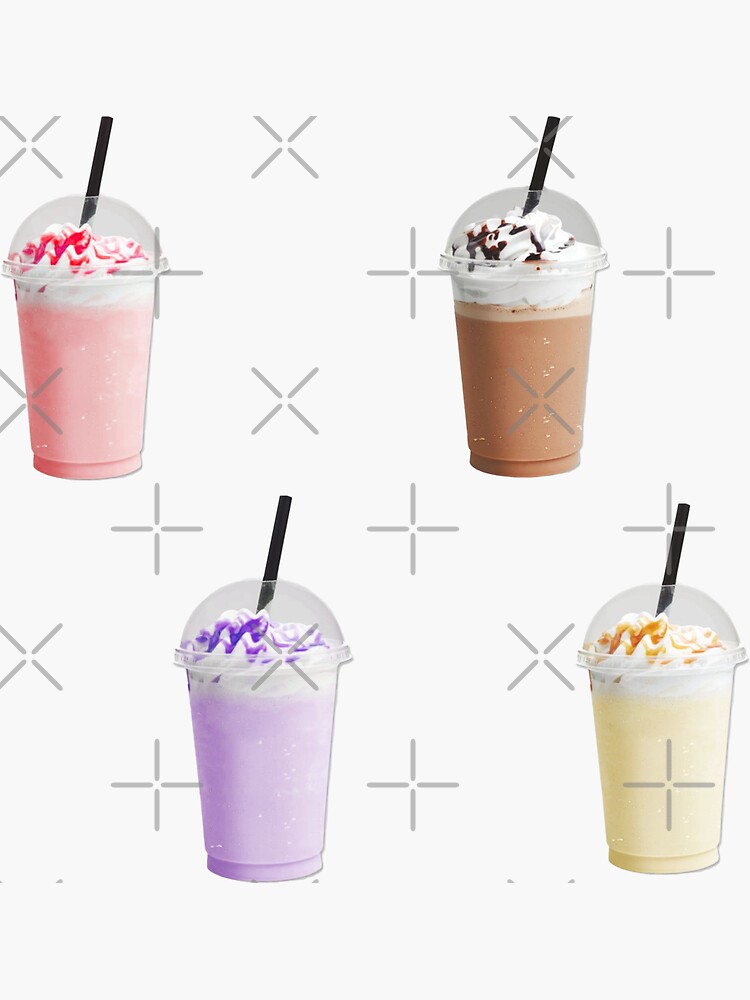 "Milkshake Stickers Pack" Sticker for Sale by stickertopic | Redbubble