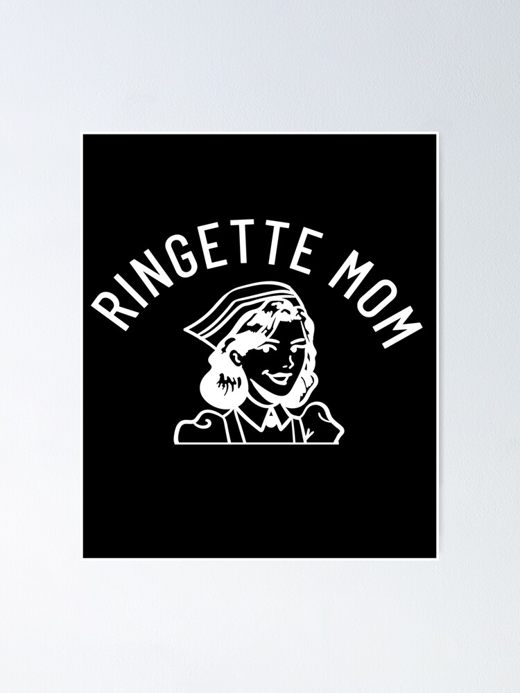 "Ringette Mom Caring Cartoon" Poster by jacks-tees | Redbubble