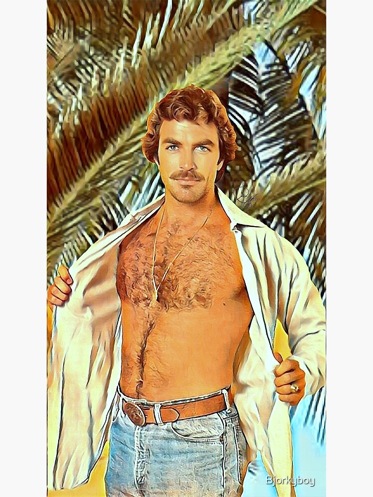 "THOMAS MAGNUM , P.I." Poster for Sale by Bjorkyboy | Redbubble