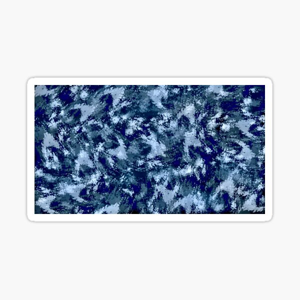 "Navy Blue Camo Pattern " Sticker for Sale by jazzlestickers6 | Redbubble