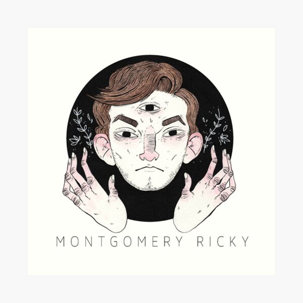 "Montgomery Ricky Album Cover" Art Print for Sale by DesignAnchor ...