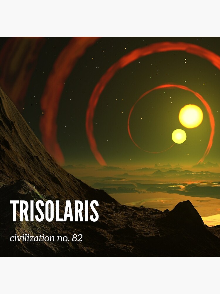 "Trisolaris civilization no. 82" Poster for Sale by Space99 | Redbubble
