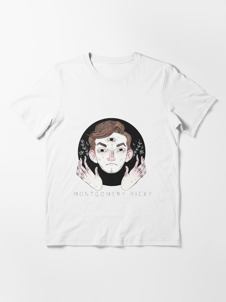 "MONTGOMERY RICKY ALBUM COVER WHITE" T-shirt for Sale by DesignAnchor ...