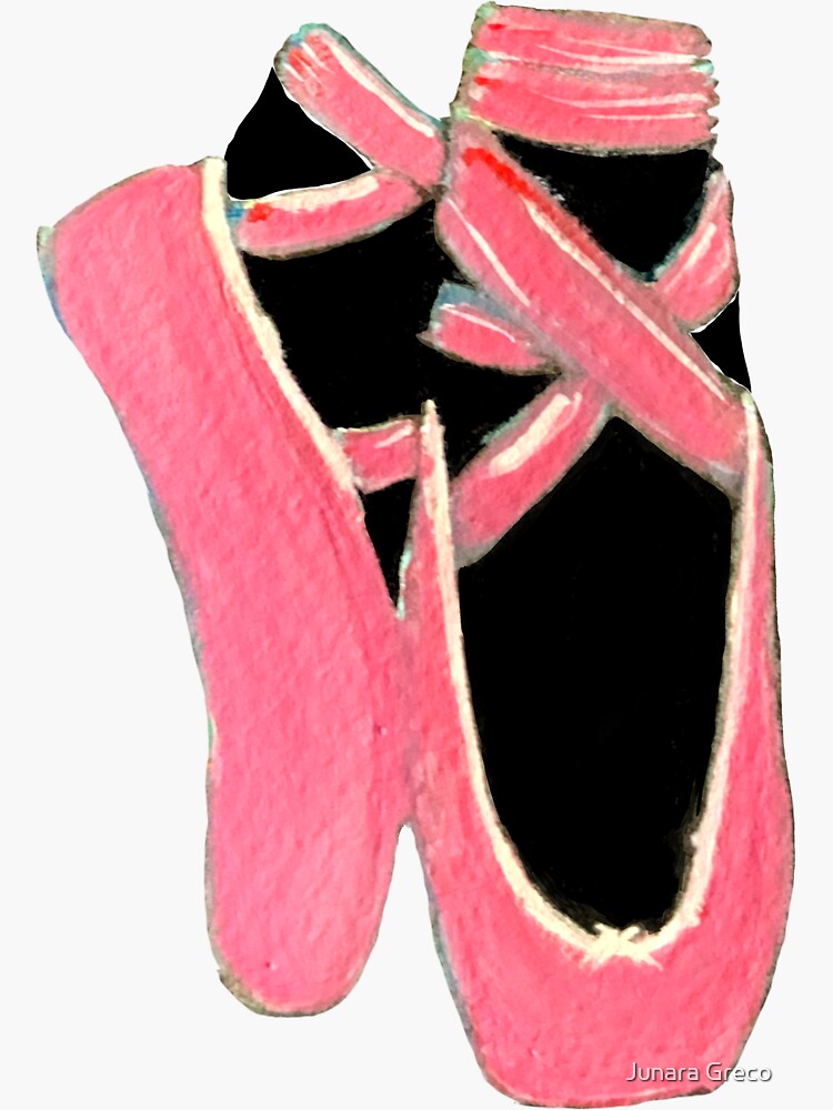 "ballet shoes" Sticker by jujugreco | Redbubble