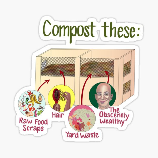 "Composting Tips!" Sticker for Sale by HypatiaCreates | Redbubble