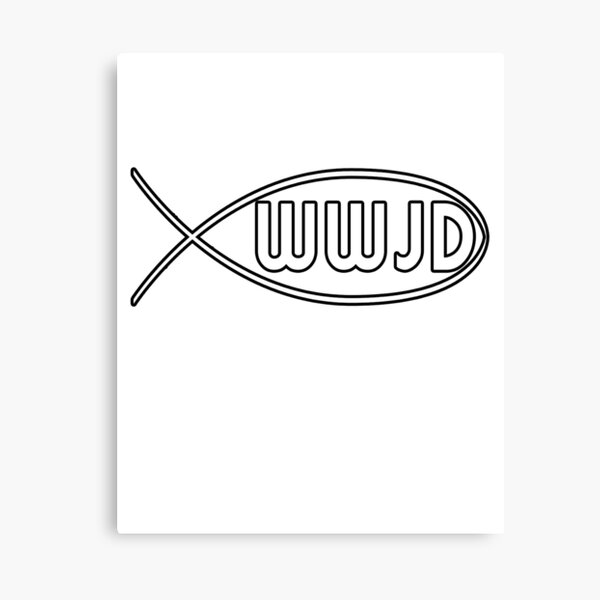 Wwjd Canvas Prints | Redbubble