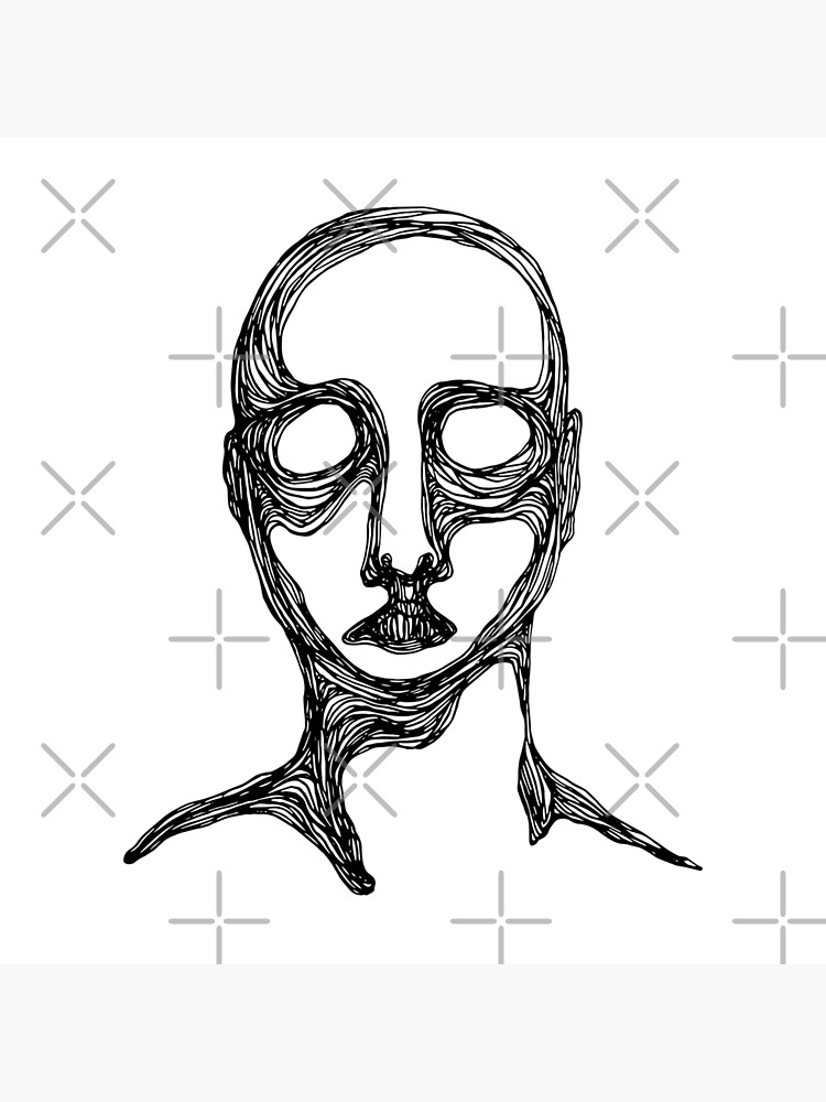 Dessins De Visages Effrayants Visage Effrayant, Cadeau Pour Les