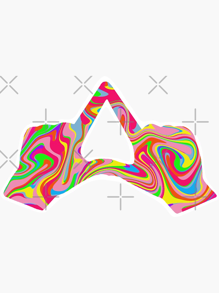 "Tri Delta Hands!" Sticker for Sale by stuckwithmattie | Redbubble
