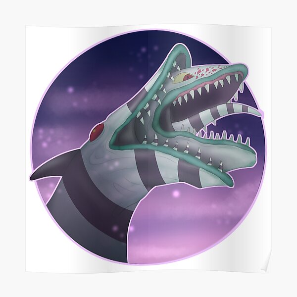 "Beetlejuice Sandworm" Poster for Sale by OuterExperience | Redbubble