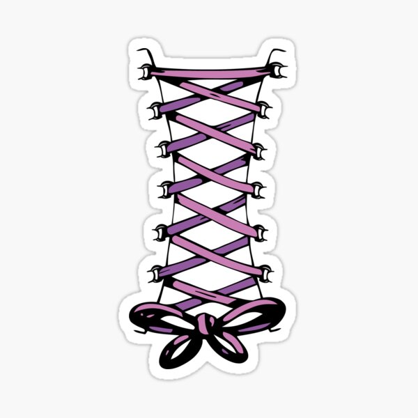 Corset Stickers | Redbubble