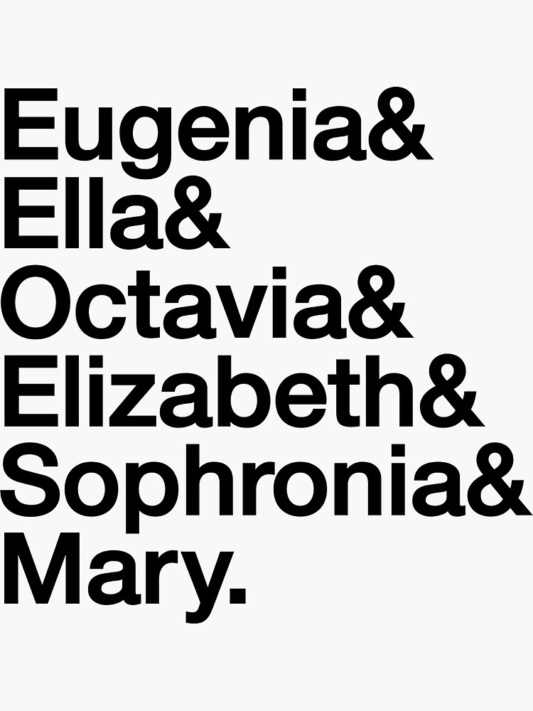 "ADPI Founders Text" Sticker by soulandserenity | Redbubble