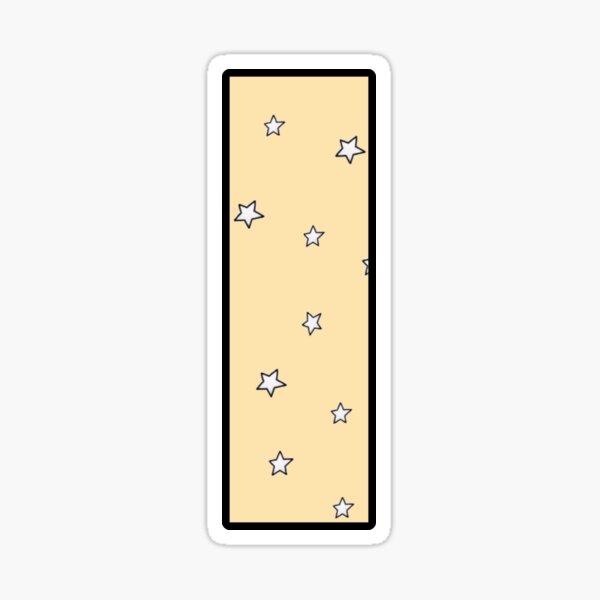 "Letter i Block initial" Sticker for Sale by Wyliekyote | Redbubble