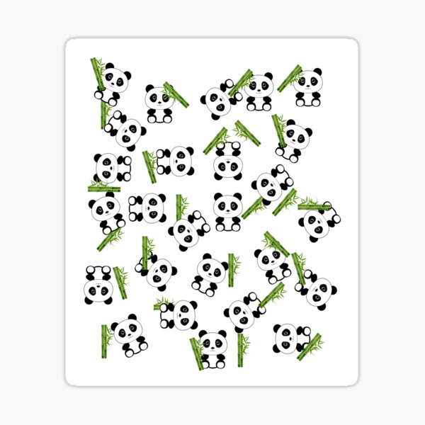 "Pandas" Sticker for Sale by Sarssal | Redbubble