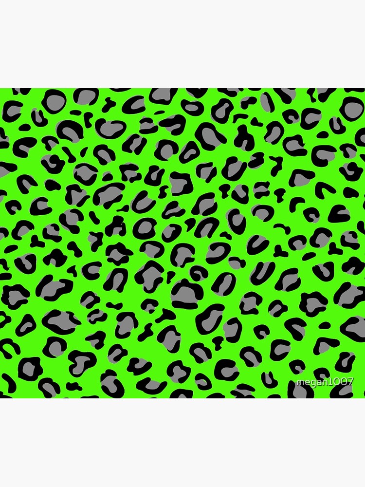 "neon green cheetah print pattern " Poster for Sale by megan1007 ...