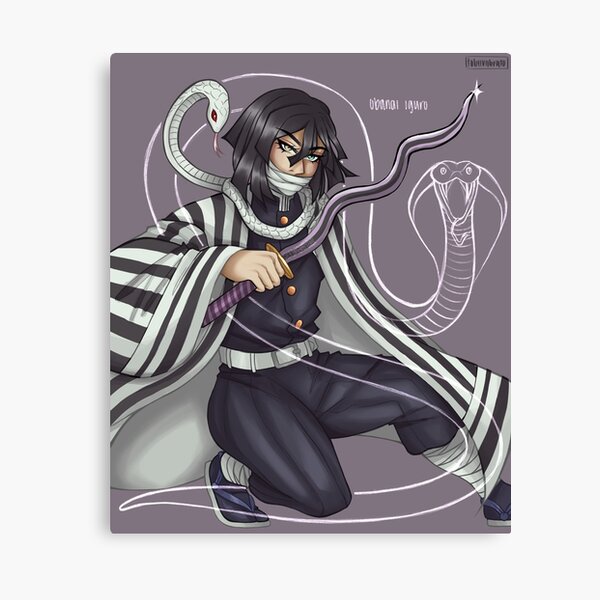 Obanai Iguro Canvas Prints | Redbubble