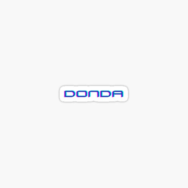 "Donda Simple " Sticker for Sale by DopeCraft | Redbubble