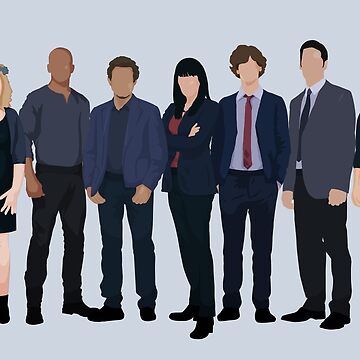 "Criminal Minds" Sticker for Sale by SunnyIsAwesome | Redbubble