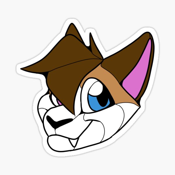 "Maus Cat Pin Sticker 2020" Sticker by MusFuzzie | Redbubble
