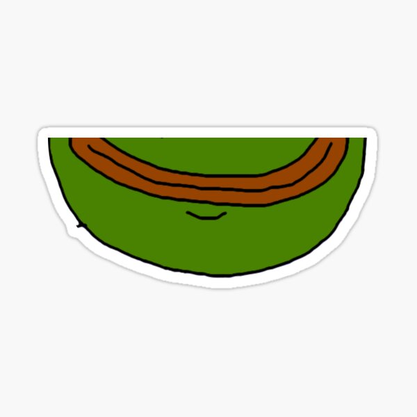 "Pepe Smile" Sticker for Sale by peoplereacher | Redbubble