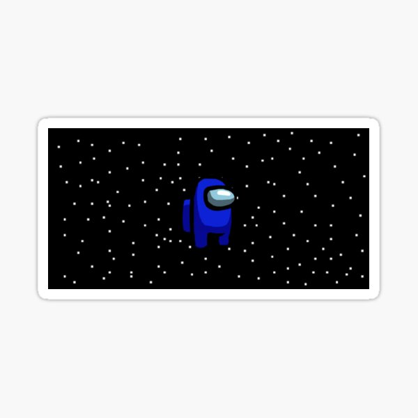 "Crewmate blue" Sticker for Sale by drewcx | Redbubble
