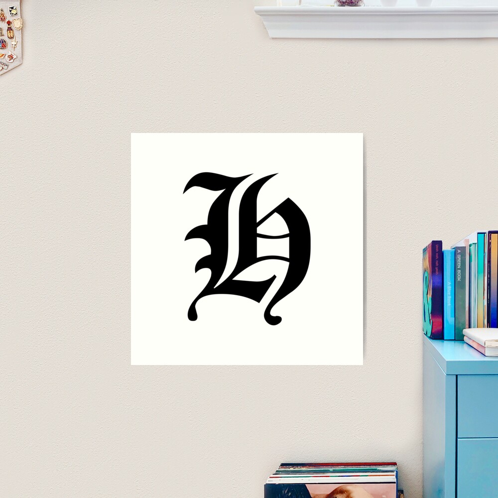 Old English Lowercase H