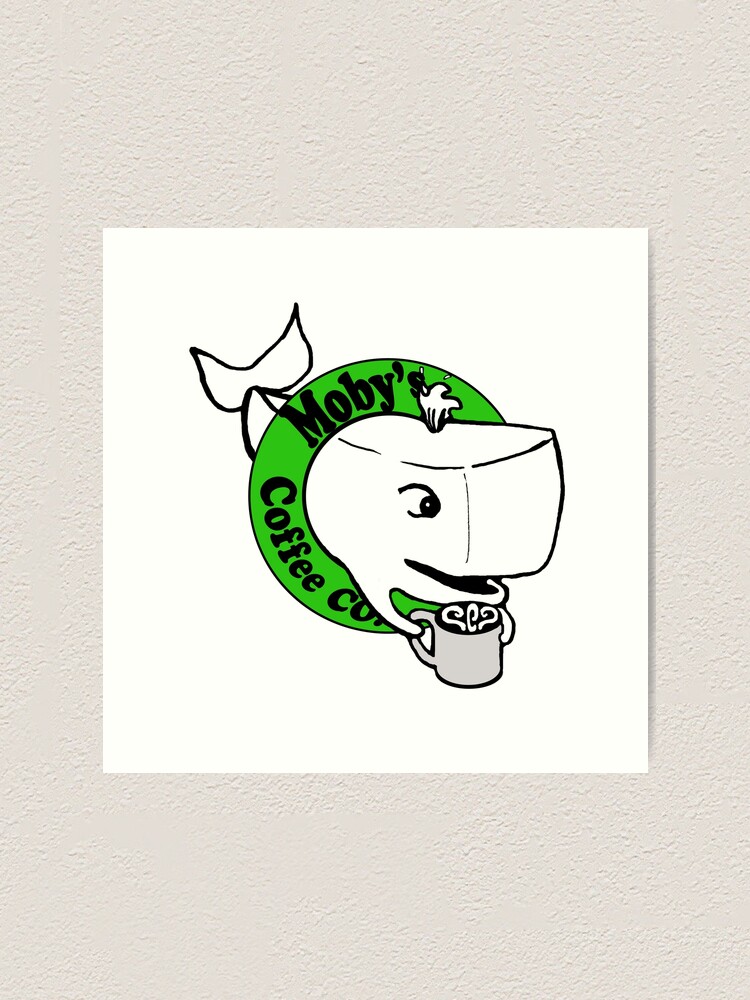 "Moby's logo" Art Print for Sale by drinkmobys | Redbubble
