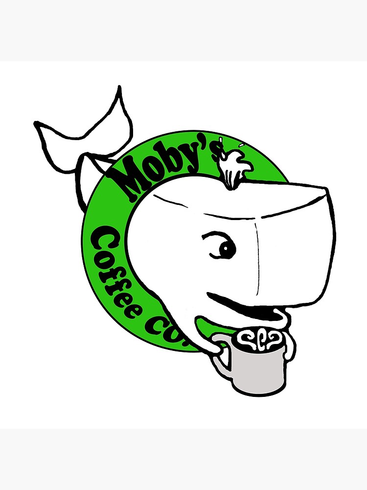 "Moby's logo" Art Print for Sale by drinkmobys | Redbubble