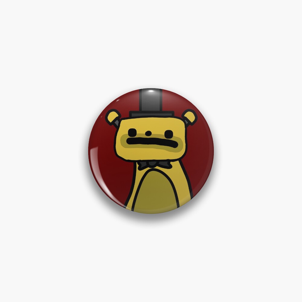 "Golden Freddy (FNaF)" Sticker for Sale by MrMeowser | Redbubble